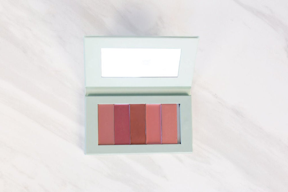 Blush & Lip Lovers Palette & Compact - PiperBlue Organic Makeup
