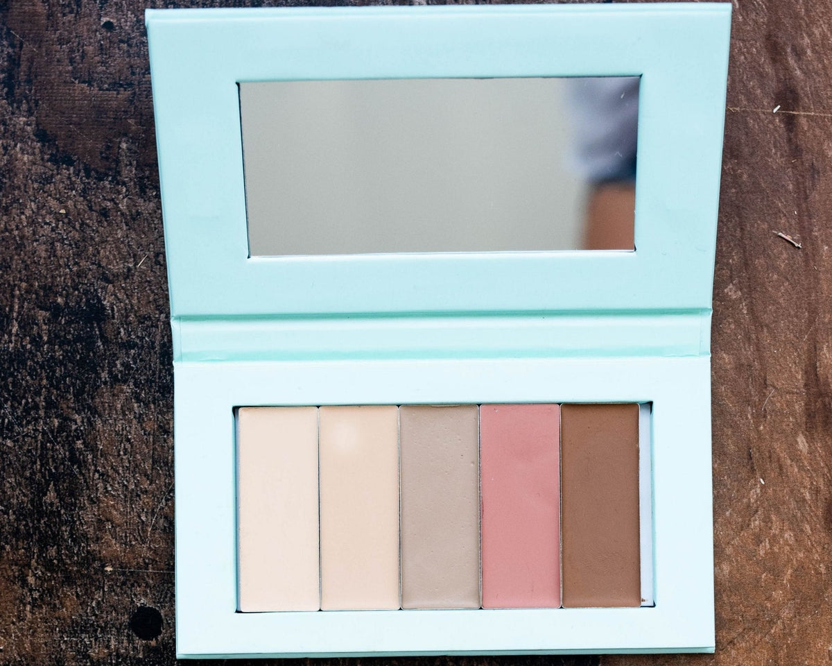 Pre-built Palette - Cool 0 Happy – PiperBlue Organic Makeup
